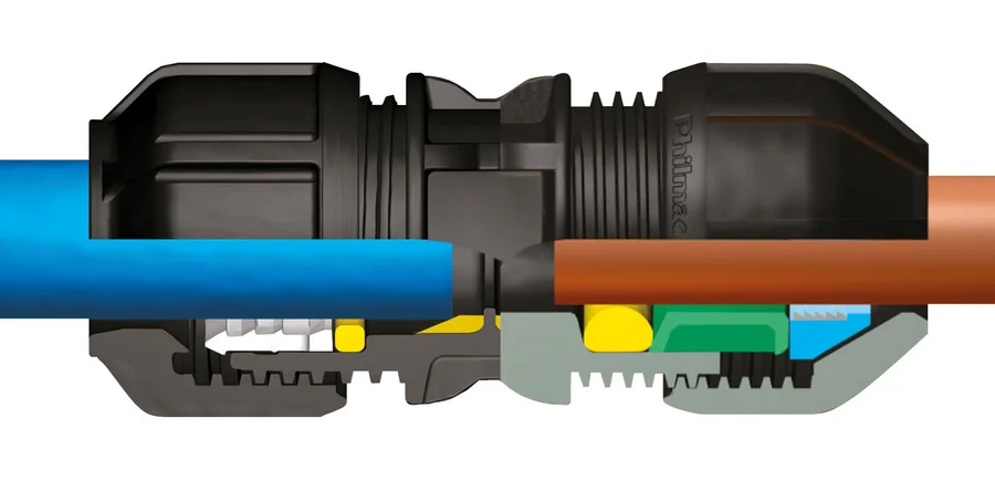 Magnum 3G & Philmac UNI compression fittings for drinking water supply