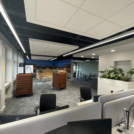 Our completely redesigned office building is ready